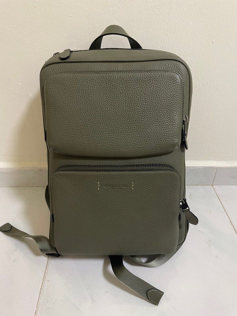 Coach 1941 - Green Gotham Backpack, Luxury, Bags & Wallets on Carousell