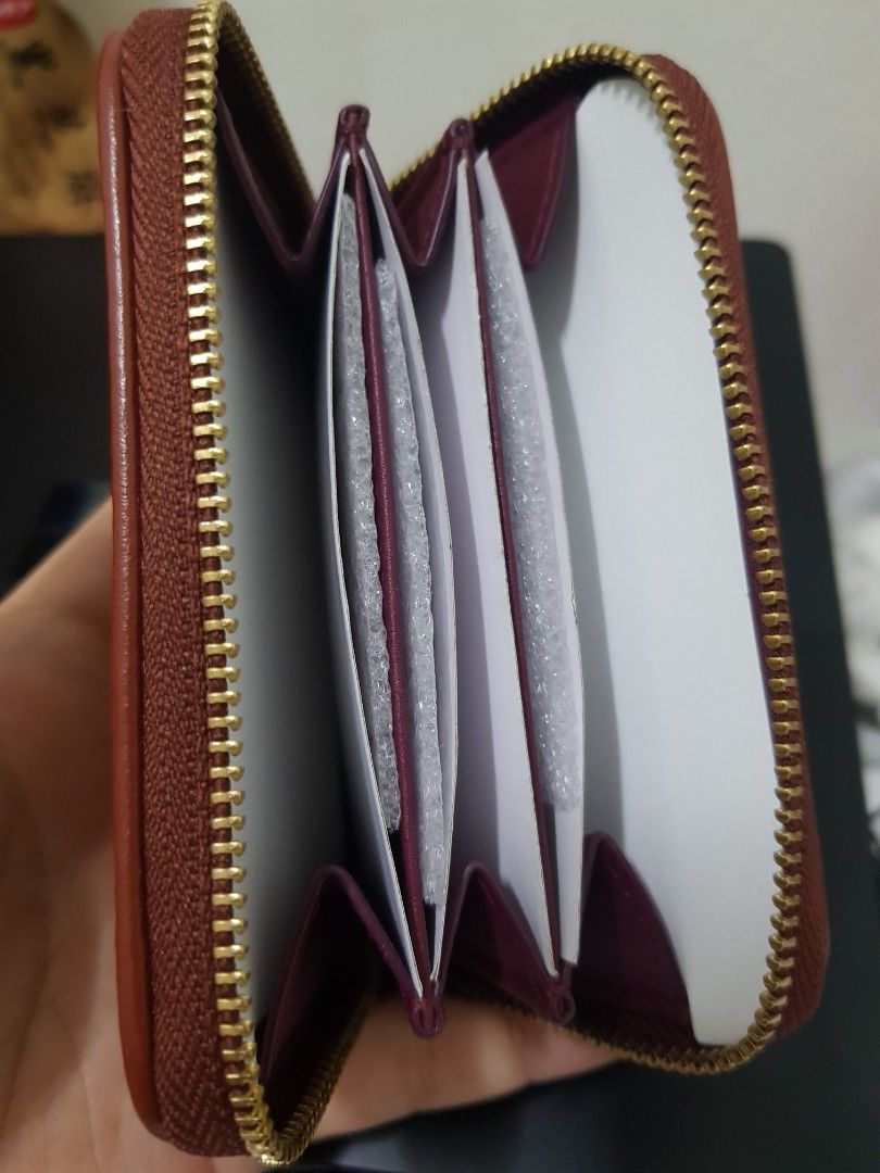 Coated Canvas Signature Small Zip Around, Women's Fashion, Bags ...