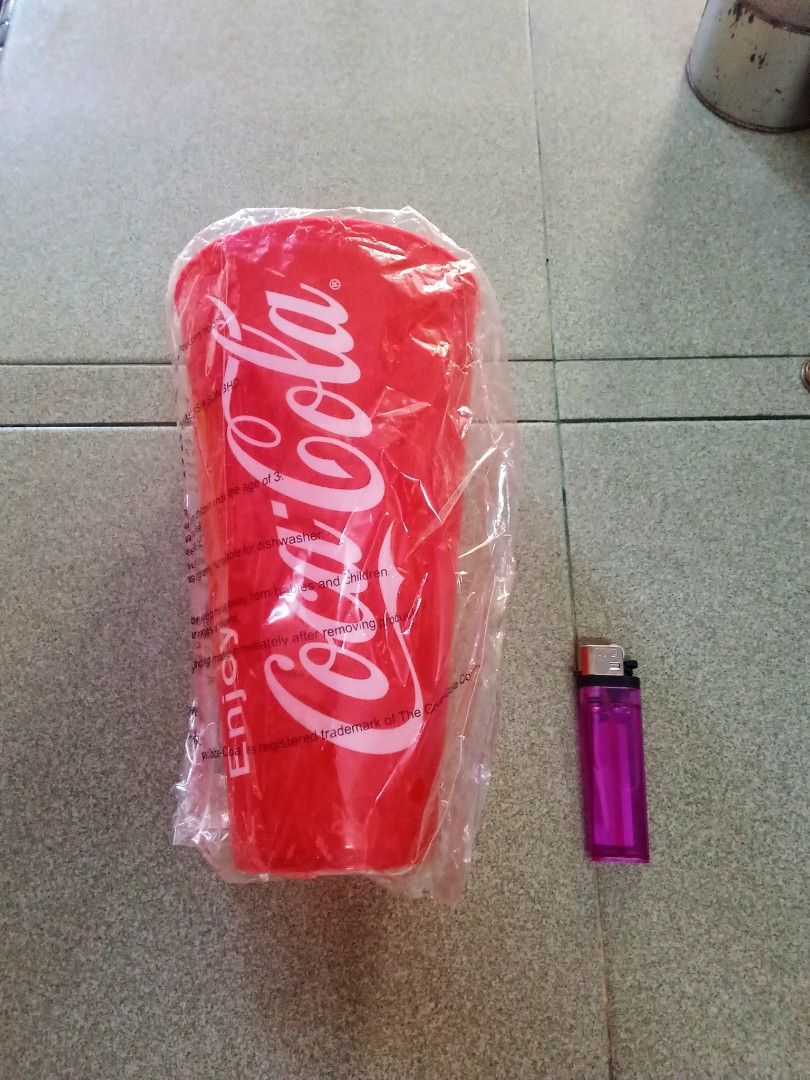 Coca-Cola X Marrybrown Big Plastic Cup., Hobbies & Toys, Collectibles ...