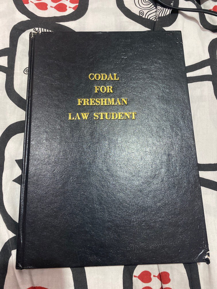 Codal for Freshman Law Student, Hobbies & Toys, Books & Magazines ...