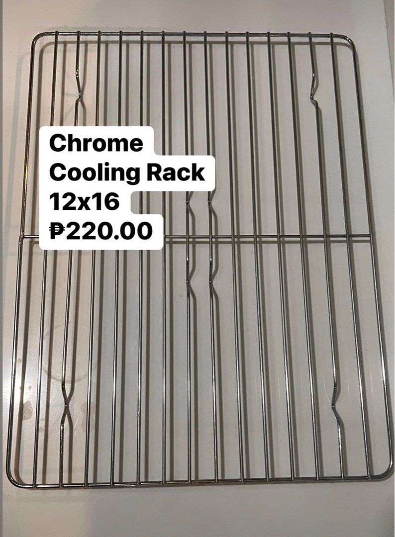 Cooling Rack Chrome 12x16 Heavy Duty on Carousell