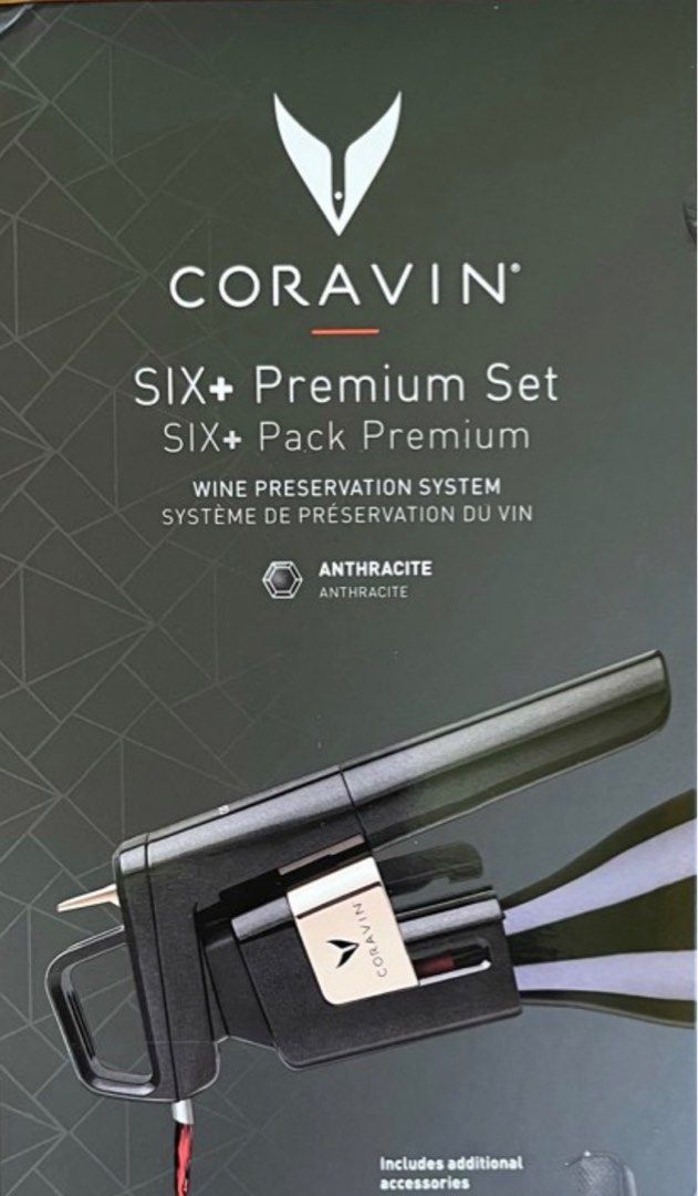 Coravin 6+ Premium Set, Furniture & Home Living, Kitchenware ...