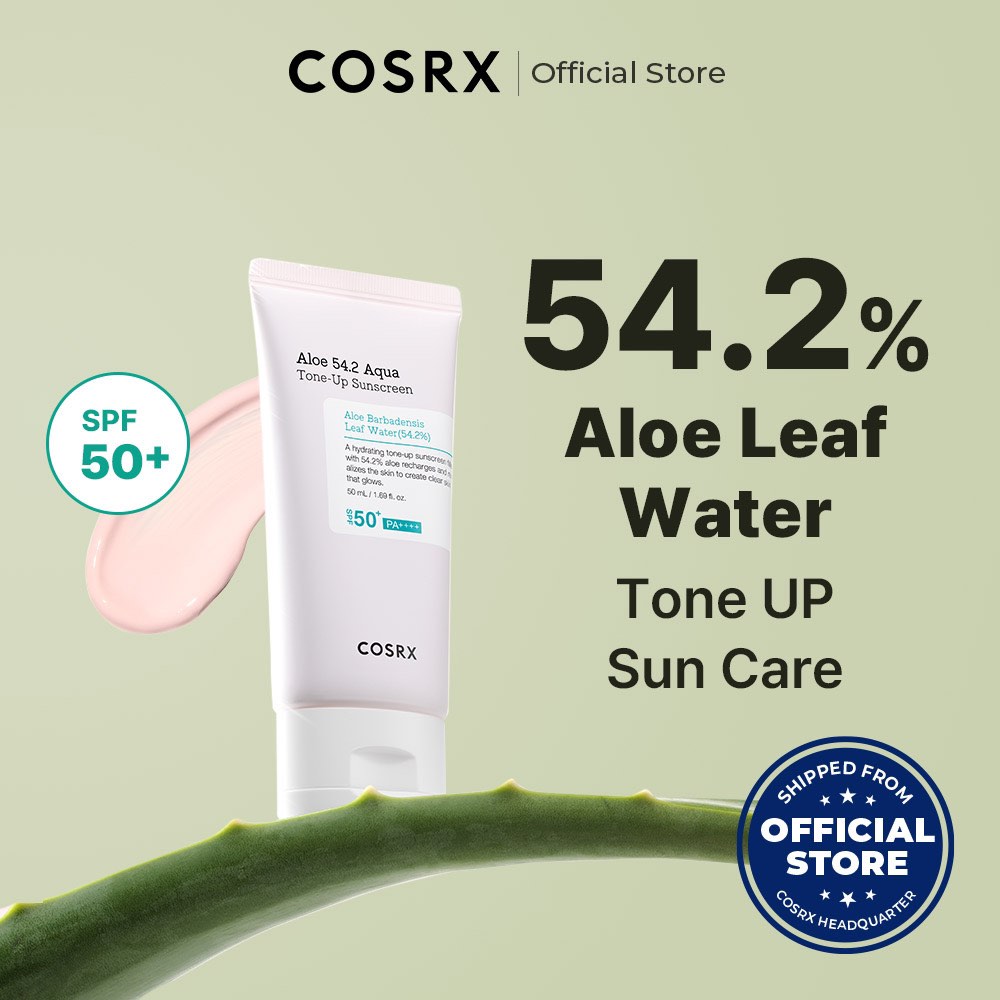 Cosrx Aloe 54.2 Aqua Tone-up Sunscreen, Beauty & Personal Care, Face, Face Care on Carousell