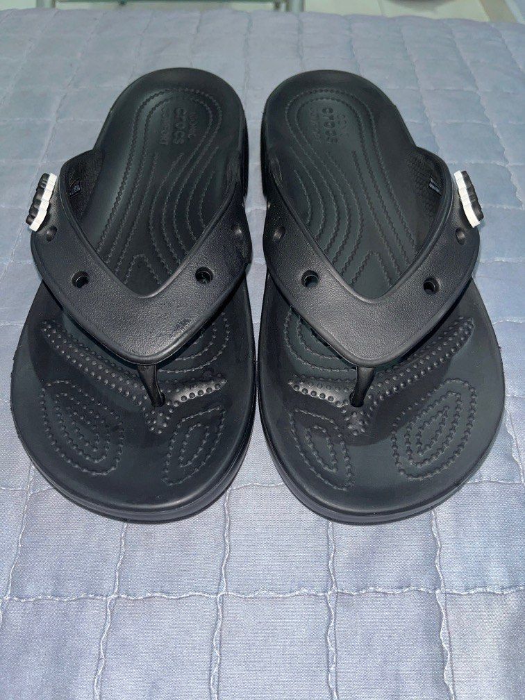 Crocs Iconic comfort slippers, Men's Fashion, Footwear, Flipflops and ...