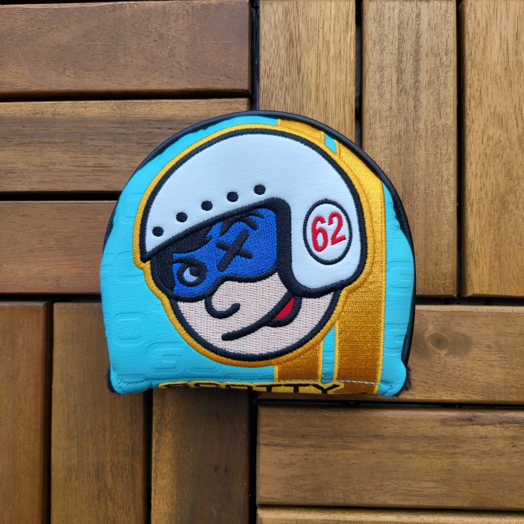 Custom Shop Johnny Racer Tiffany Blue Scotty Putter Cover, Sports ...