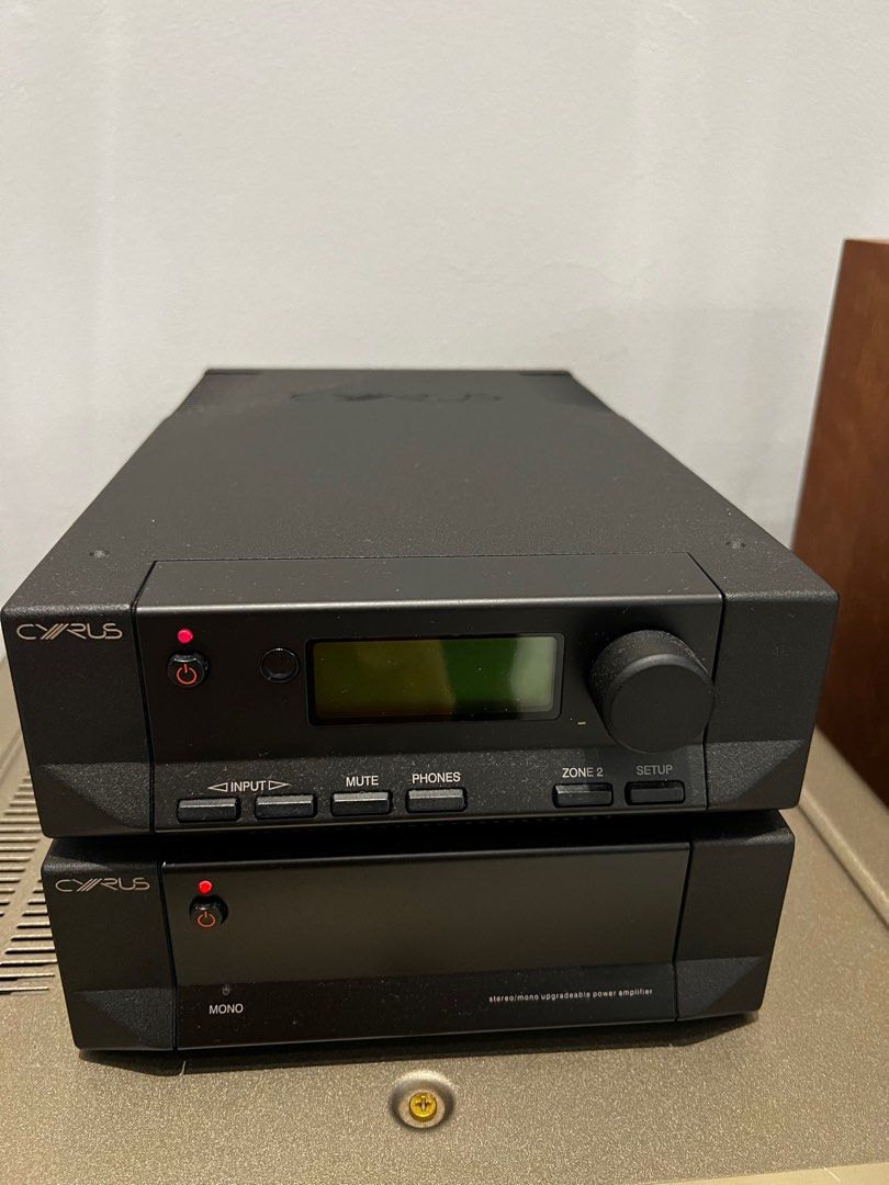 Cyrus Pre XP d + 8 power amplifier, Audio, Soundbars, Speakers ...