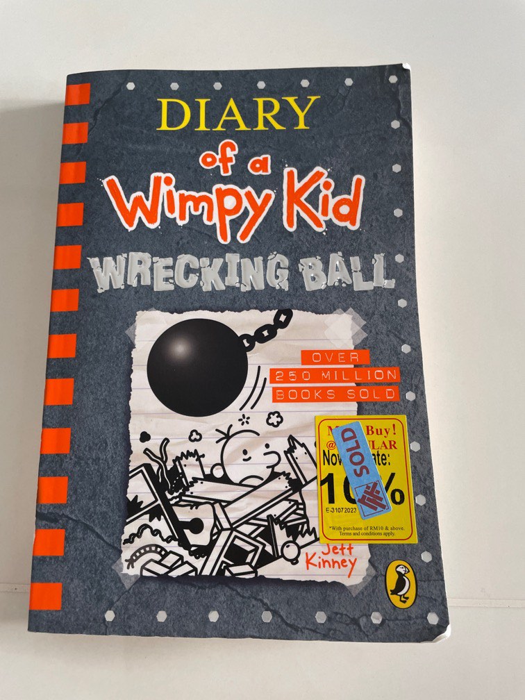 Diary Of A Wimpy Kid: Wrecking Ball, Hobbies & Toys, Books & Magazines ...