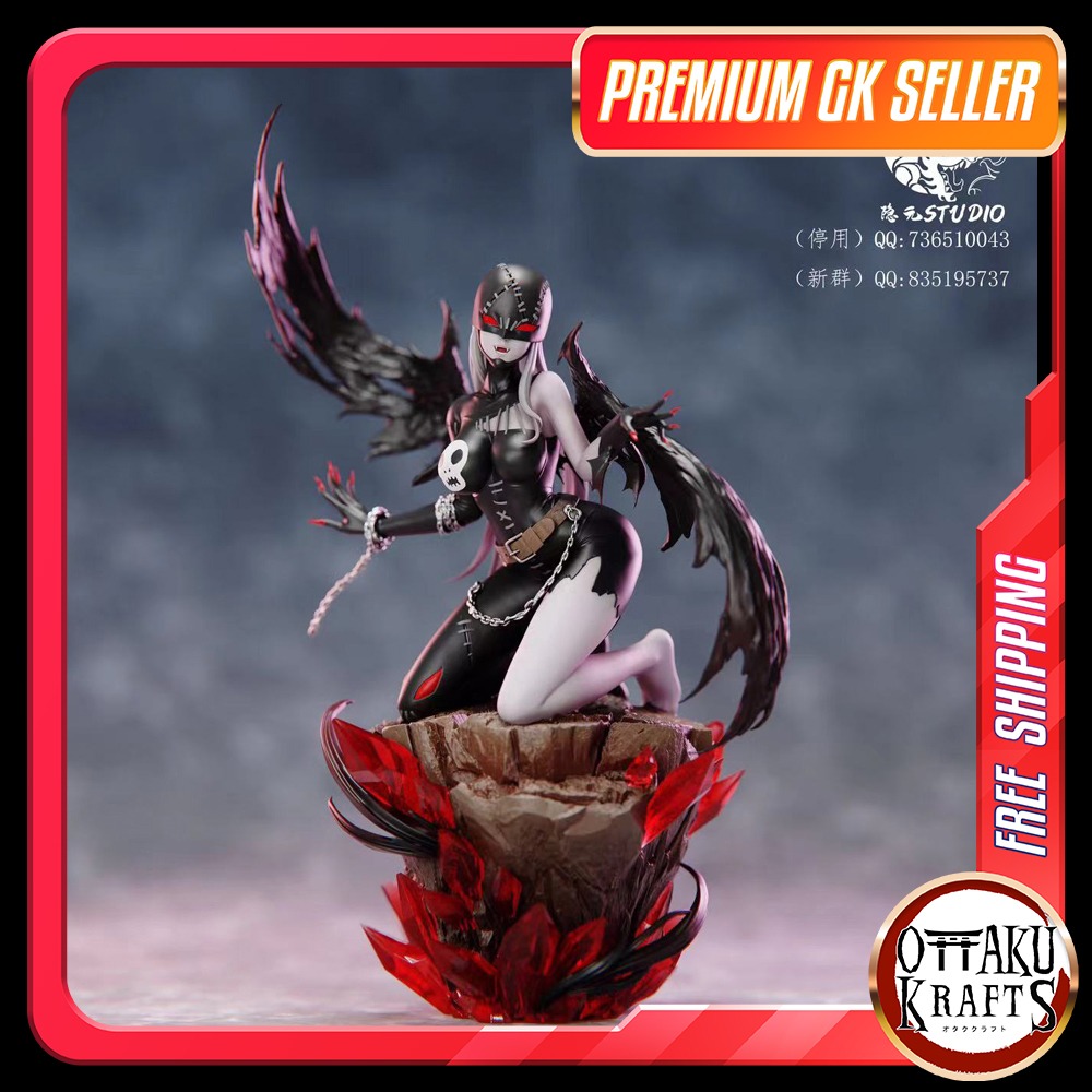 Digimon | Angewomon X Lady Devimon | Yin Yuan Studio【PO - FREE Shipping】| GK Figure | GK ...