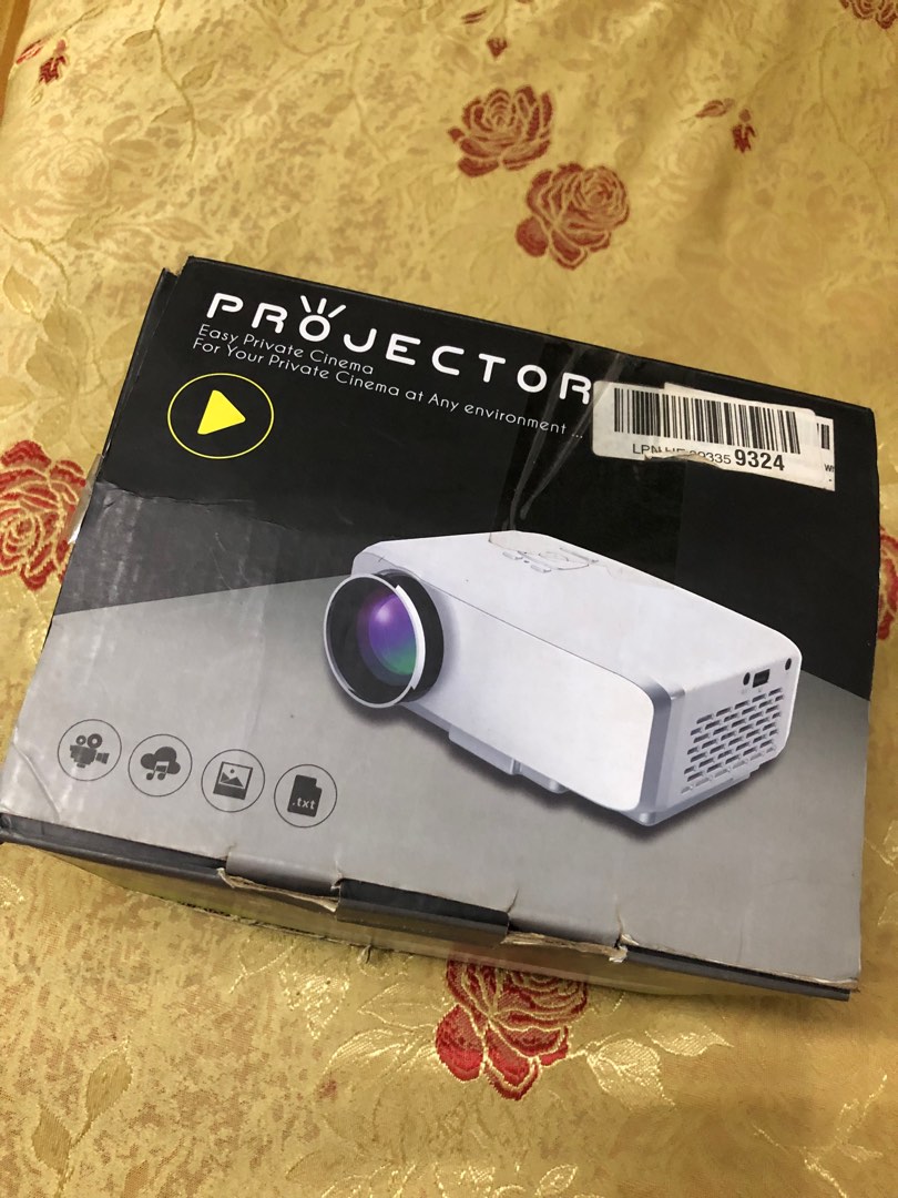 EASY PRIVATE CINEMA PROJECTOR, TV & Home Appliances, TV & Entertainment ...