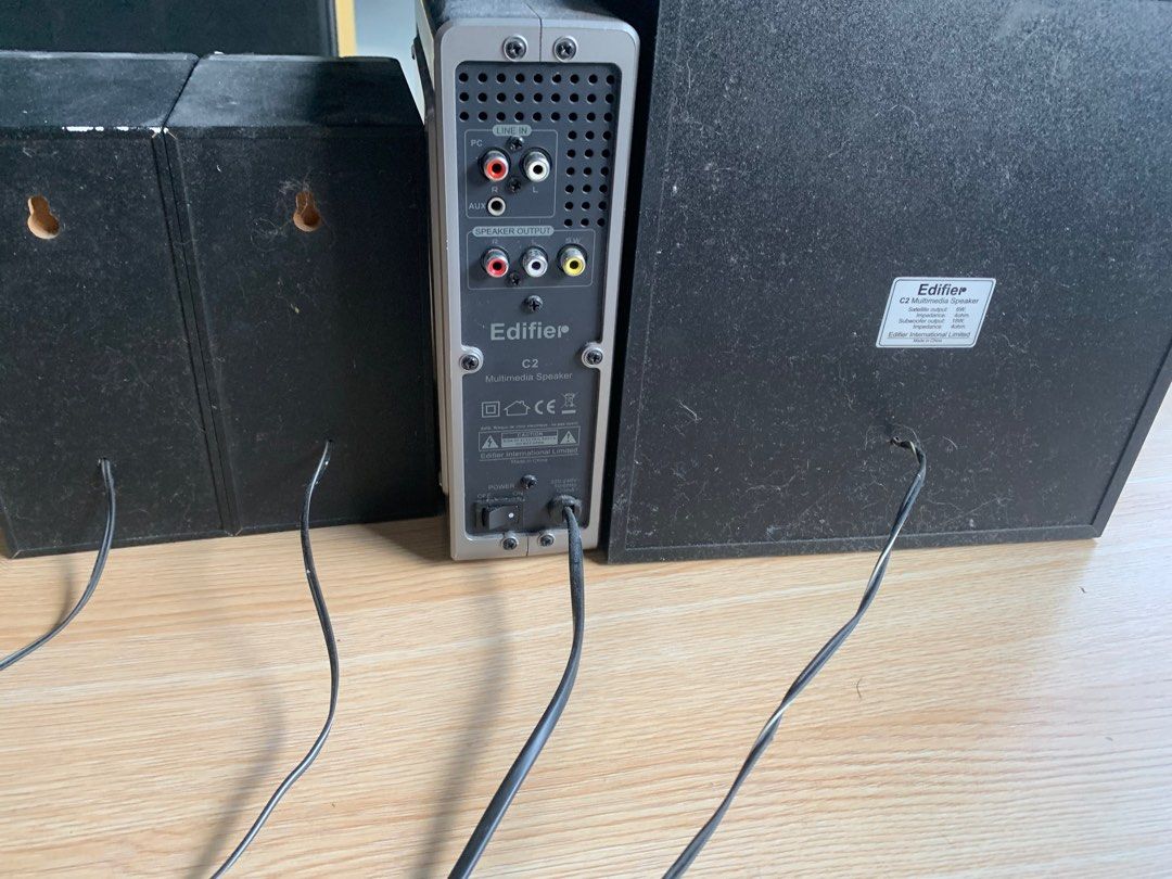 Edifier C2 2.1 Speakers, 音響器材, Soundbar、揚聲器、藍牙喇叭、耳擴 - Carousell