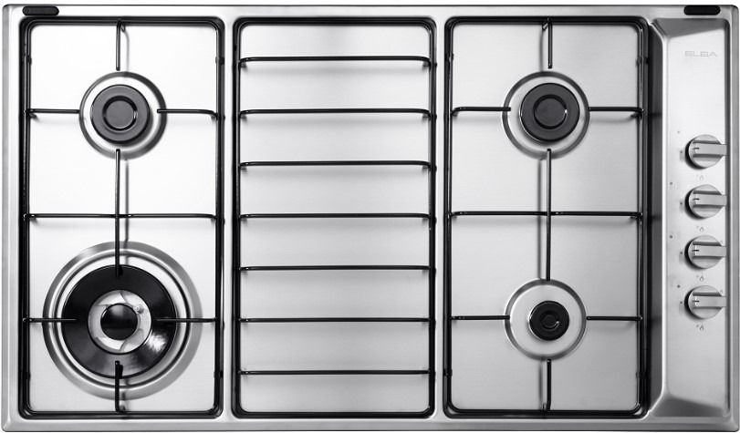 [Free Delivery] Elba 90cm Stainless Steel 4 Burner Cooker Hob Gas Stove ...