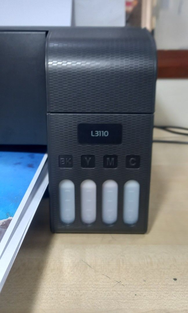 Epson Printer L3110 Eco Tank ( Ink Tank Full), Computers & Tech ...