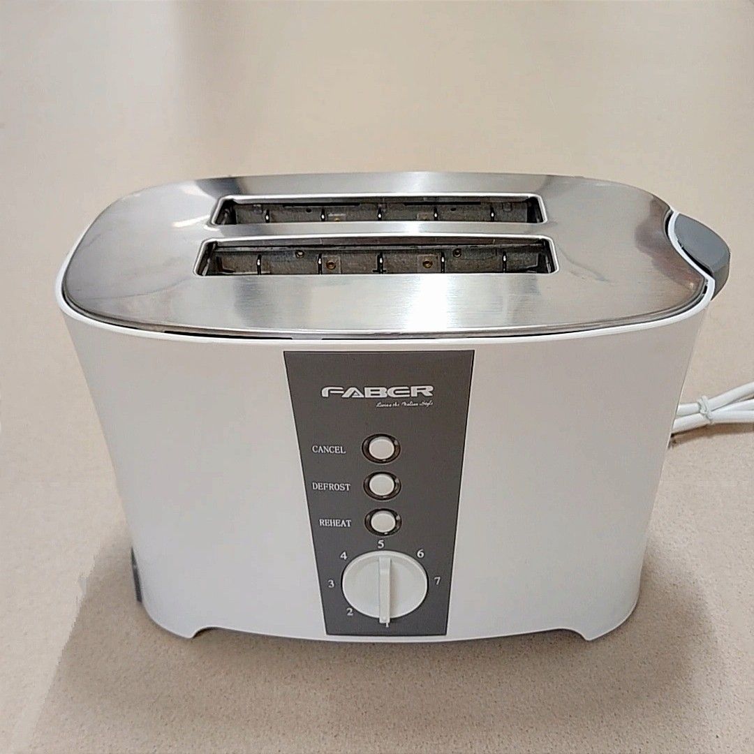 FABER 2Extra Large Italian style Automatic Toaster, TV & Home ...