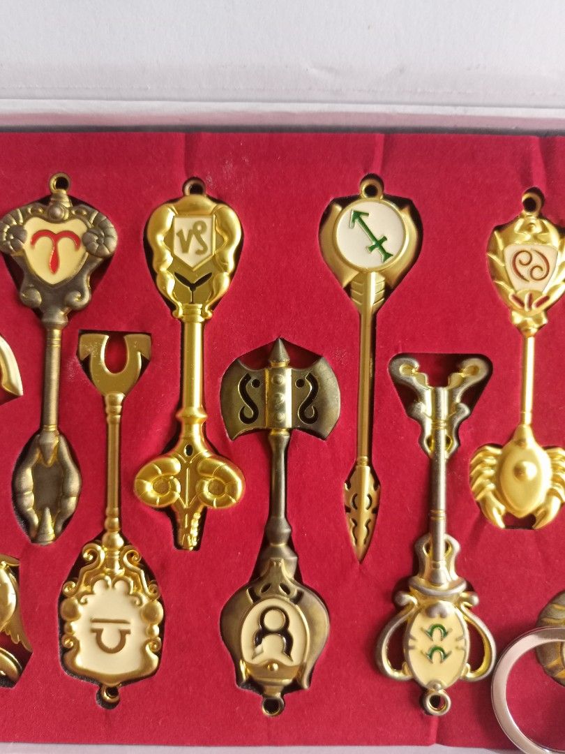 Fairy Tail: Lucy's Keys (Complete Set of 12), Hobbies & Toys, Toys ...