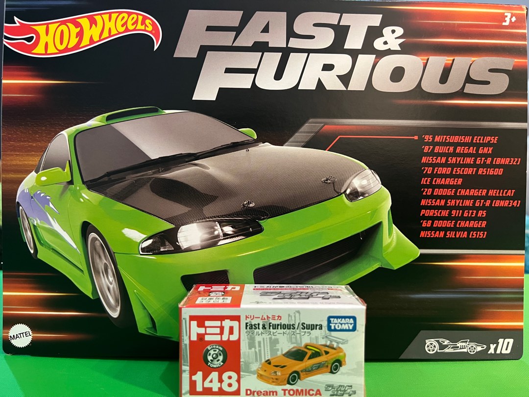 Hot Wheels F&F + Tomica F&FSupra (Free delivery), Hobbies & Toys, Toys ...