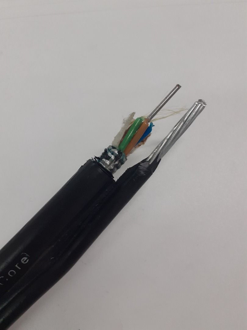 Fiber optic cable singlemode multimode OM3 OM4 Figure8 Indoor Outdoor ...