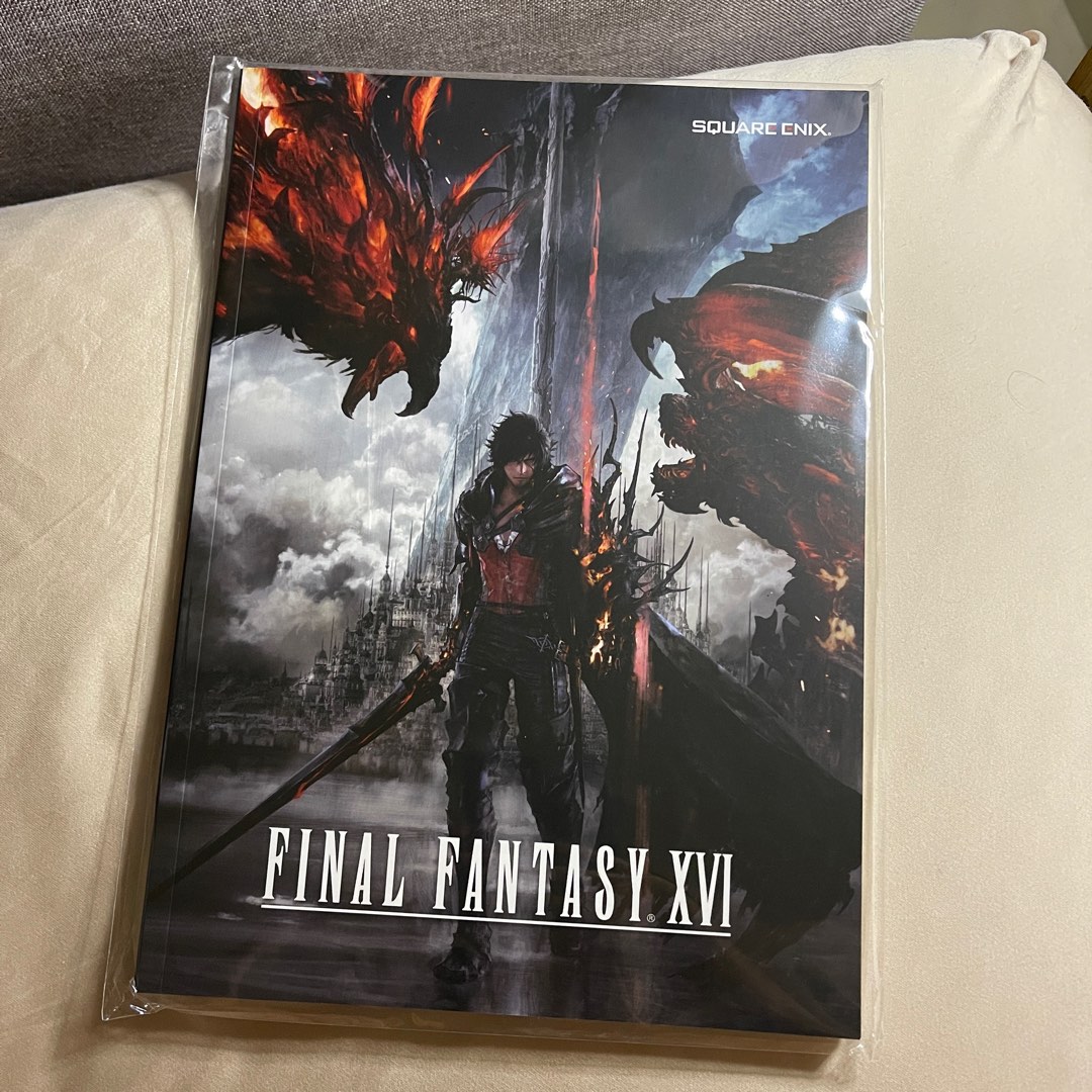 Final Fantasy 16 Notebook Book, Hobbies & Toys, Stationery & Craft ...