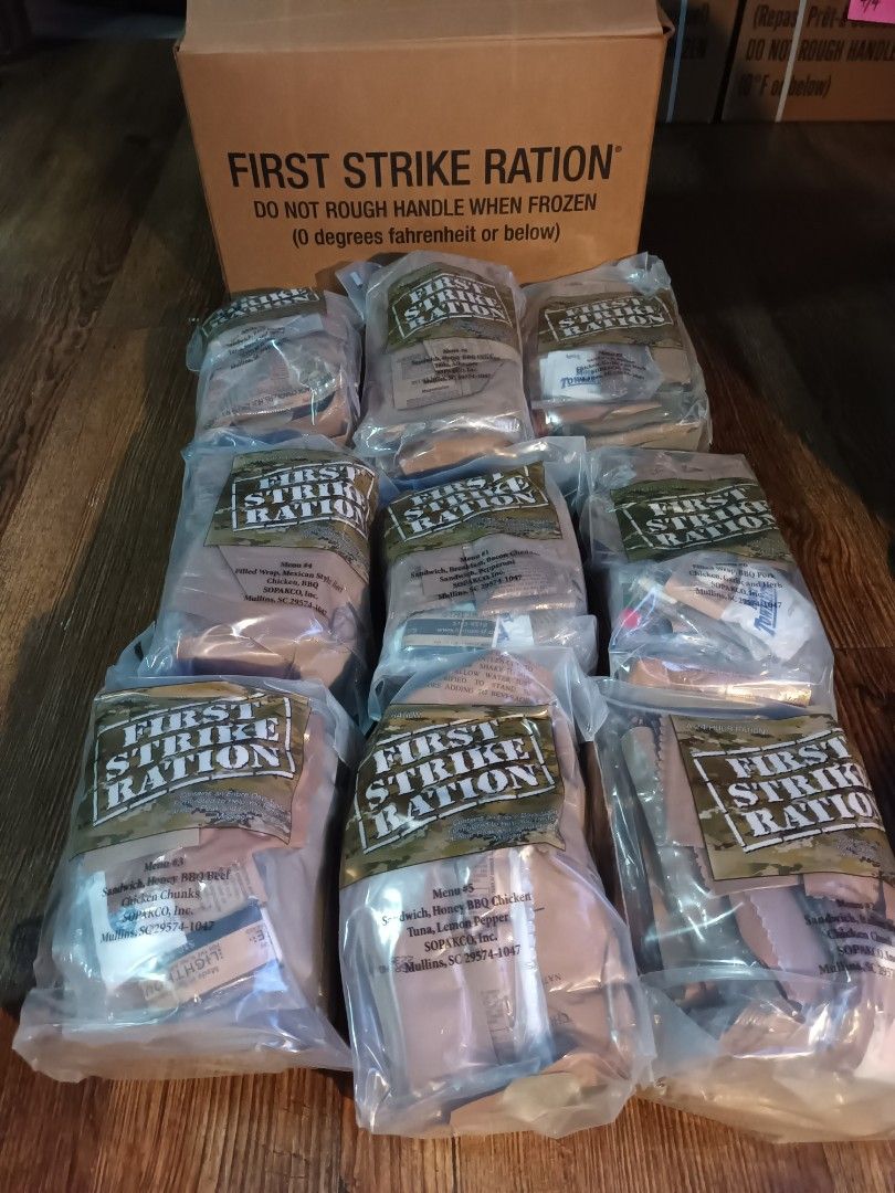 First strike Ration (MRE) on Carousell