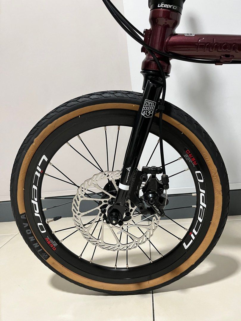 Fnhon Gust 16inch Disc Brake, Sports Equipment, Bicycles & Parts ...