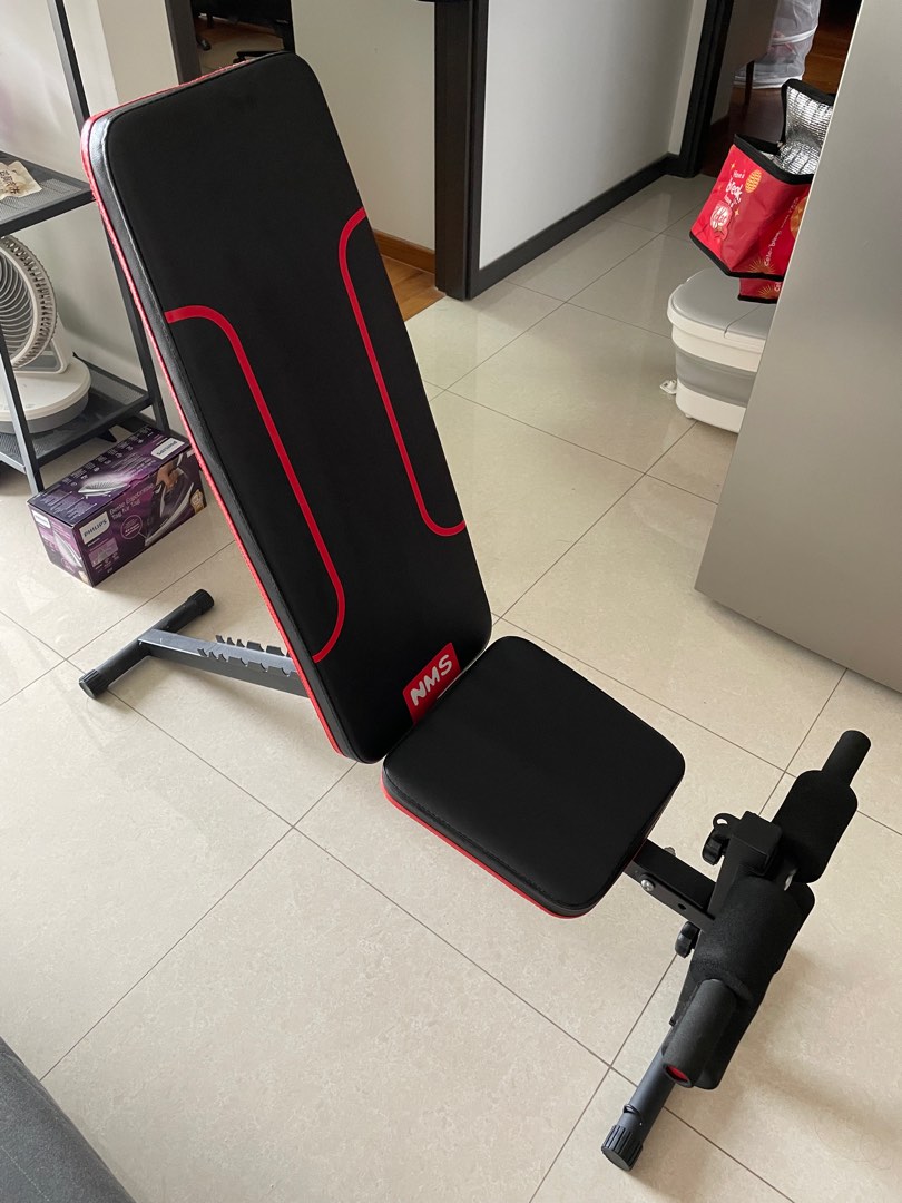 Foldable Gym Bench, Sports Equipment, Exercise & Fitness, Cardio ...