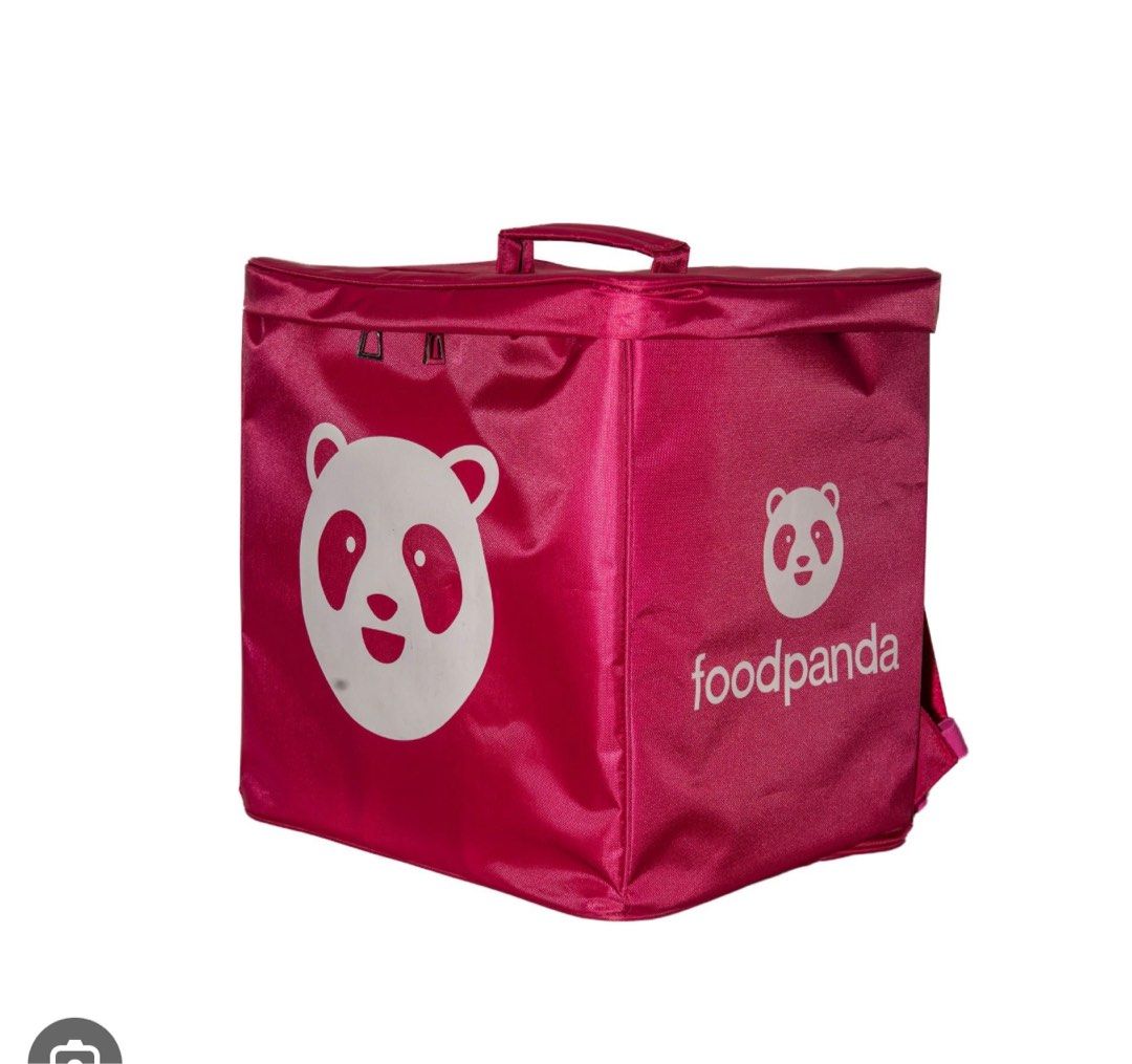 Foodpanda delivery bag, Motorcycles, Motorcycle Accessories on Carousell