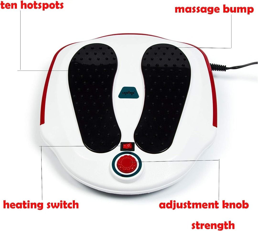 Foot Massager Machine Circulation Vibration Blood Booster ...