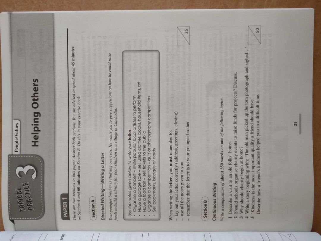 Form 4 English workbook, Hobbies & Toys, Books & Magazines, Textbooks ...