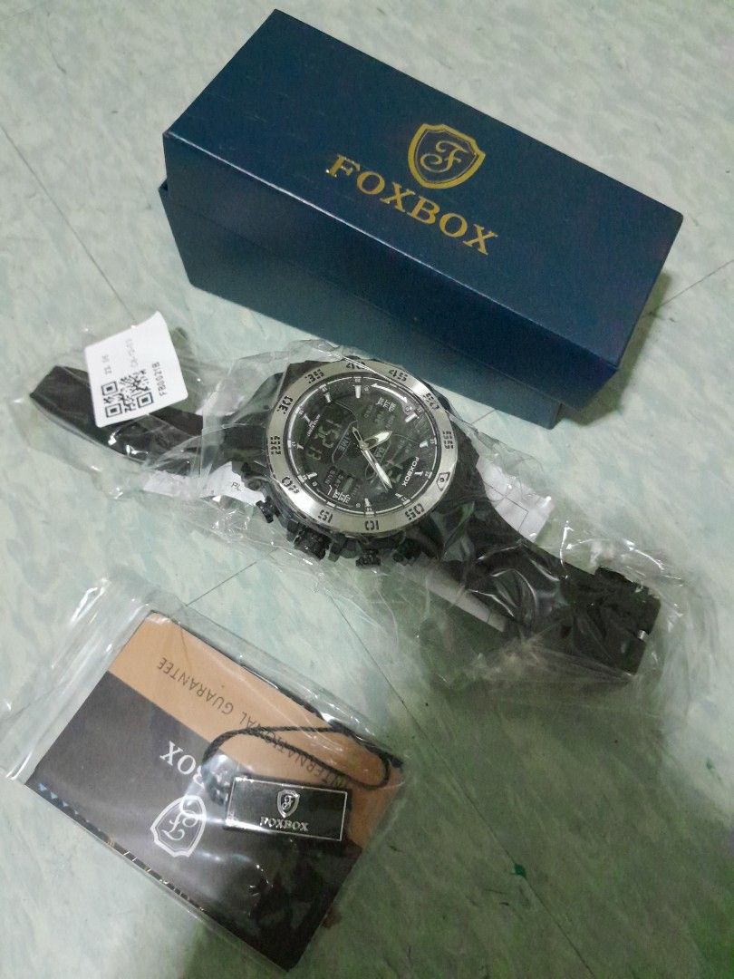 Foxbox watch, Men's Fashion, Watches & Accessories, Watches on Carousell