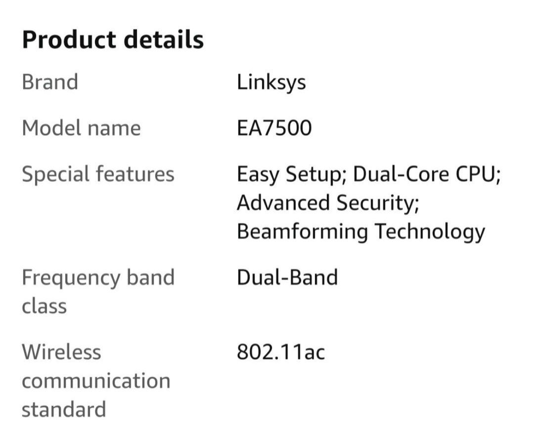 Free router Linksys EA7500 V2, Computers & Tech, Parts & Accessories ...