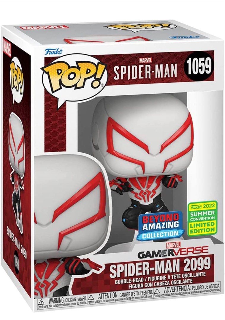 Funko Pop! Limited Edition Spider-Man 2099 Summer Convention Exclusive ...