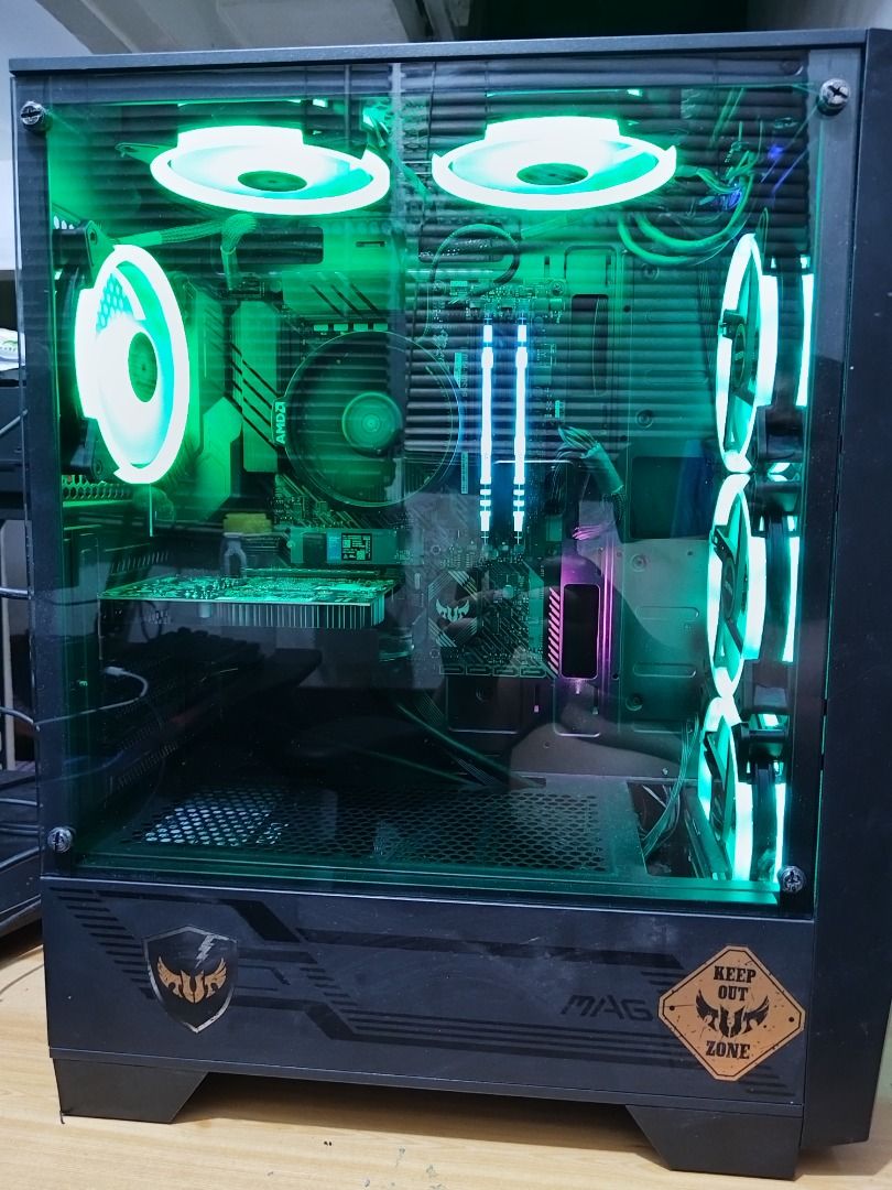 Gaming Desktop System Unit (Ryzen 5 5600g/Asus tuf B450 gaming Pro II ...