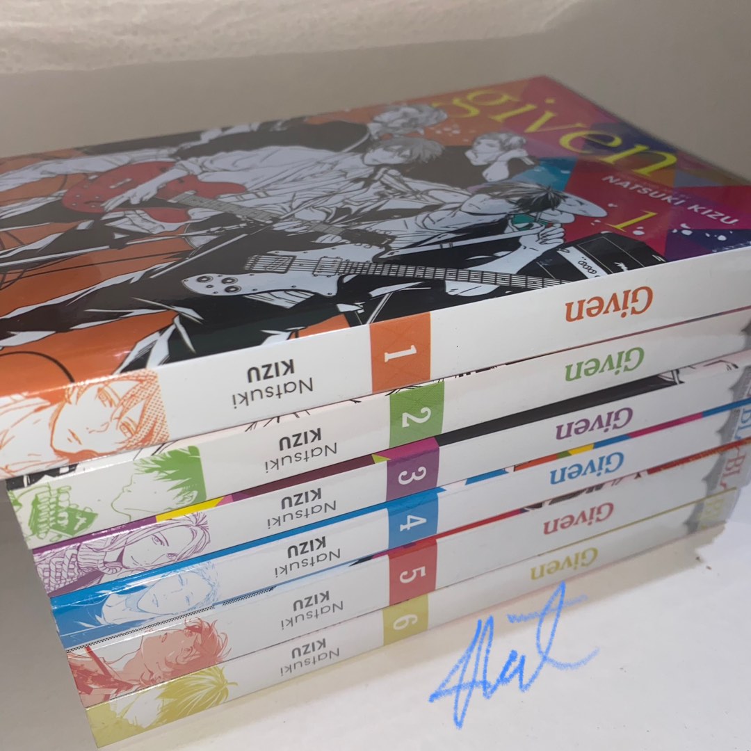 Given Manga | Volumes 1-6, Hobbies & Toys, Books & Magazines, Comics & Manga on Carousell