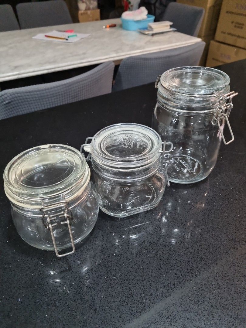 Glass Jars, Furniture & Home Living, Kitchenware & Tableware, Food ...