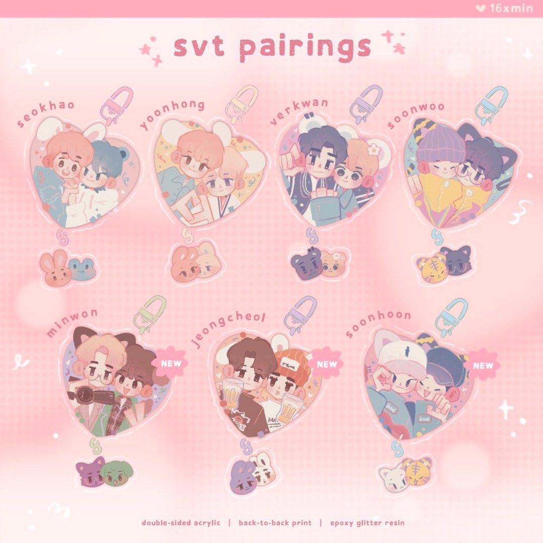 GO SVT Fanmade Merchandise by 16xmin, Hobbies & Toys, Memorabilia ...