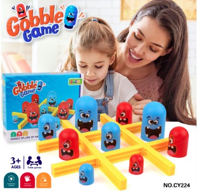 Gobble Board Game || Party Fun Gobblers Strategy Toys|| Plastic Chess ...
