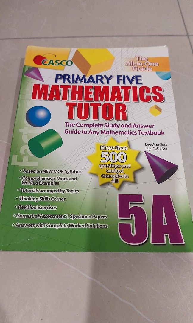 Grade 5 SET Singapore Math book, Hobbies & Toys, Books & Magazines ...