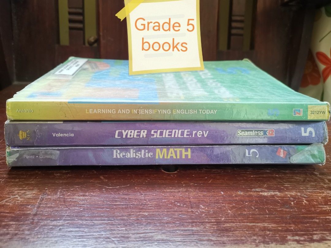 GRADE 5 TEXTBOOKS, Hobbies & Toys, Books & Magazines, Textbooks on ...