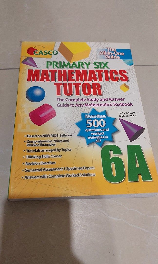 Grade 6 SET Singapore Math book, Hobbies & Toys, Books & Magazines ...