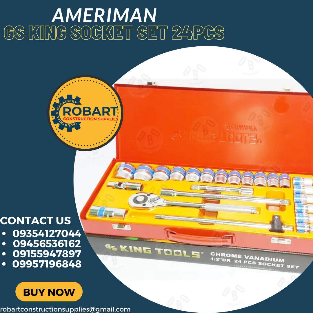 GS KING SOCKET SET 24PCS on Carousell