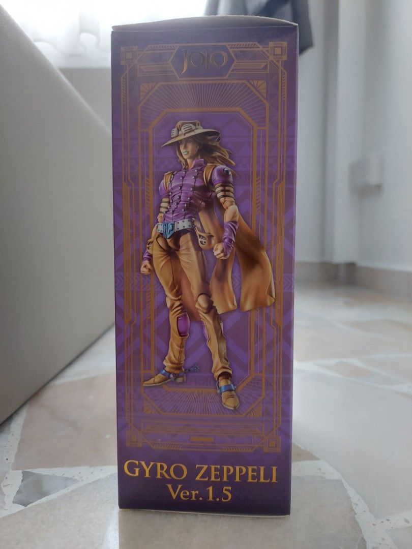 Gyro Zeppeli Super Action Statue SAS Medicos Steel Ball Run Jojo's ...