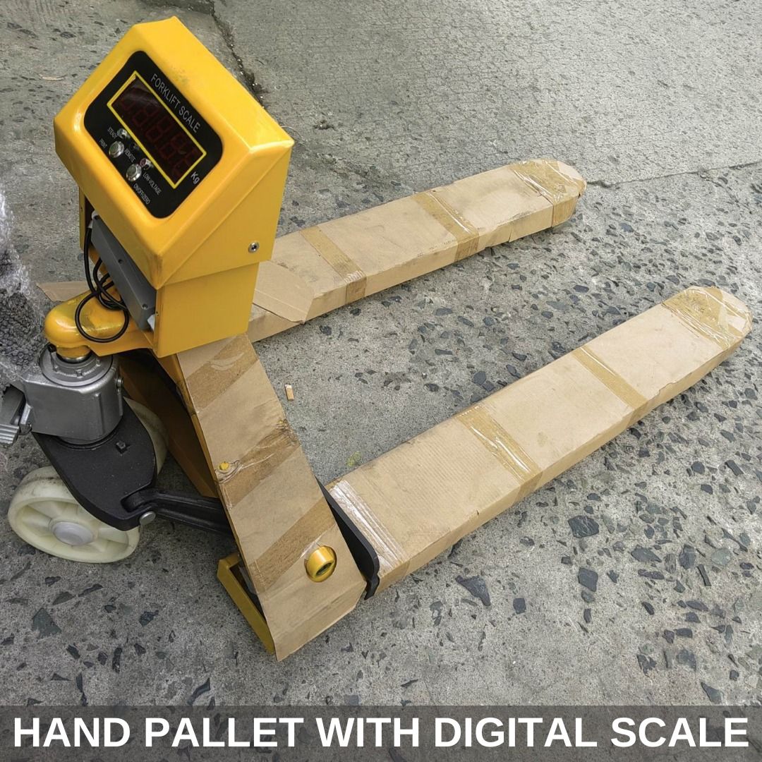 HAND PALLET TRUCK WITH DIGITAL SCALE, Commercial & Industrial ...