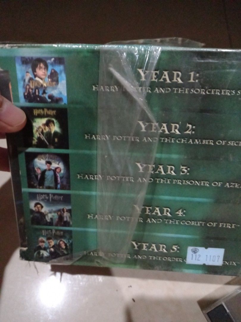 Harry Potter VCD Collection Years 1-5 ORIGINAL COPY, Hobbies & Toys ...