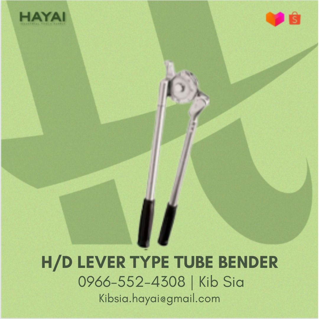 H/D Lever Type Tube Bender on Carousell