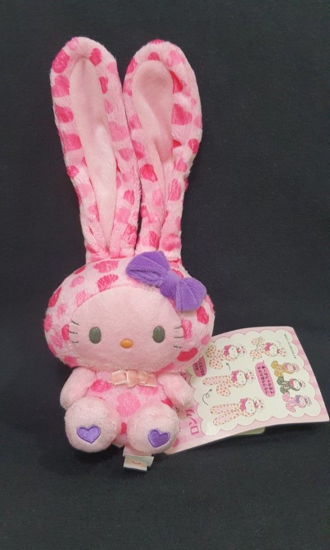 Hello Kitty Rare Pink Bunny, Hobbies & Toys, Toys & Games on Carousell
