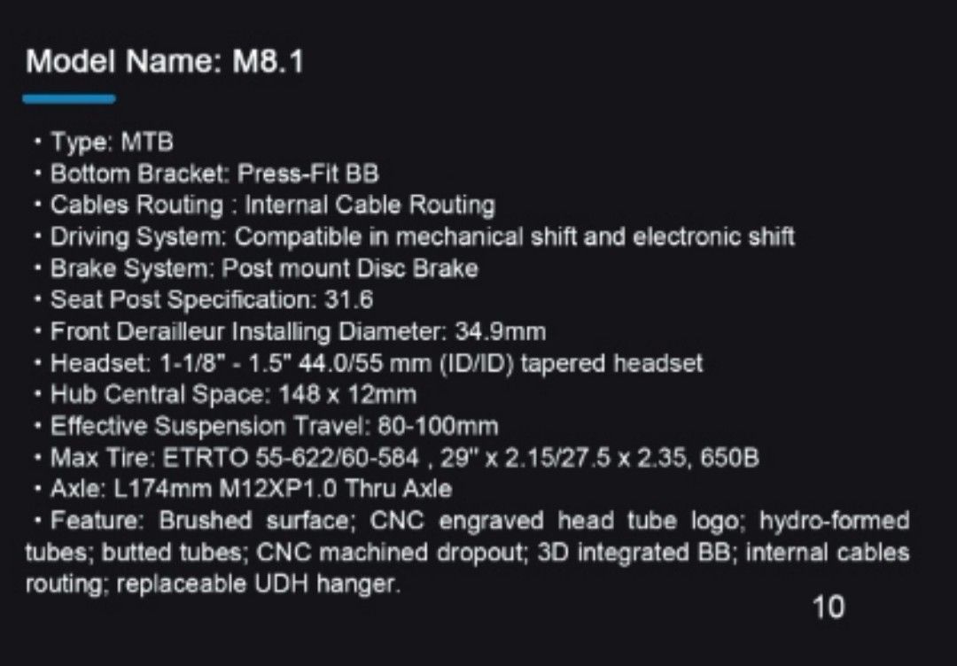 Hi Light titanium frame M8.1, Sports Equipment, Bicycles & Parts, Parts ...