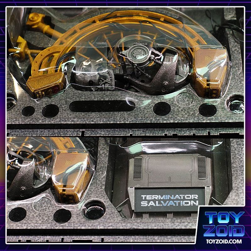 Hot Toys Terminator Salvation Endoskeleton T-700 Factory Diorama 1:6 ...