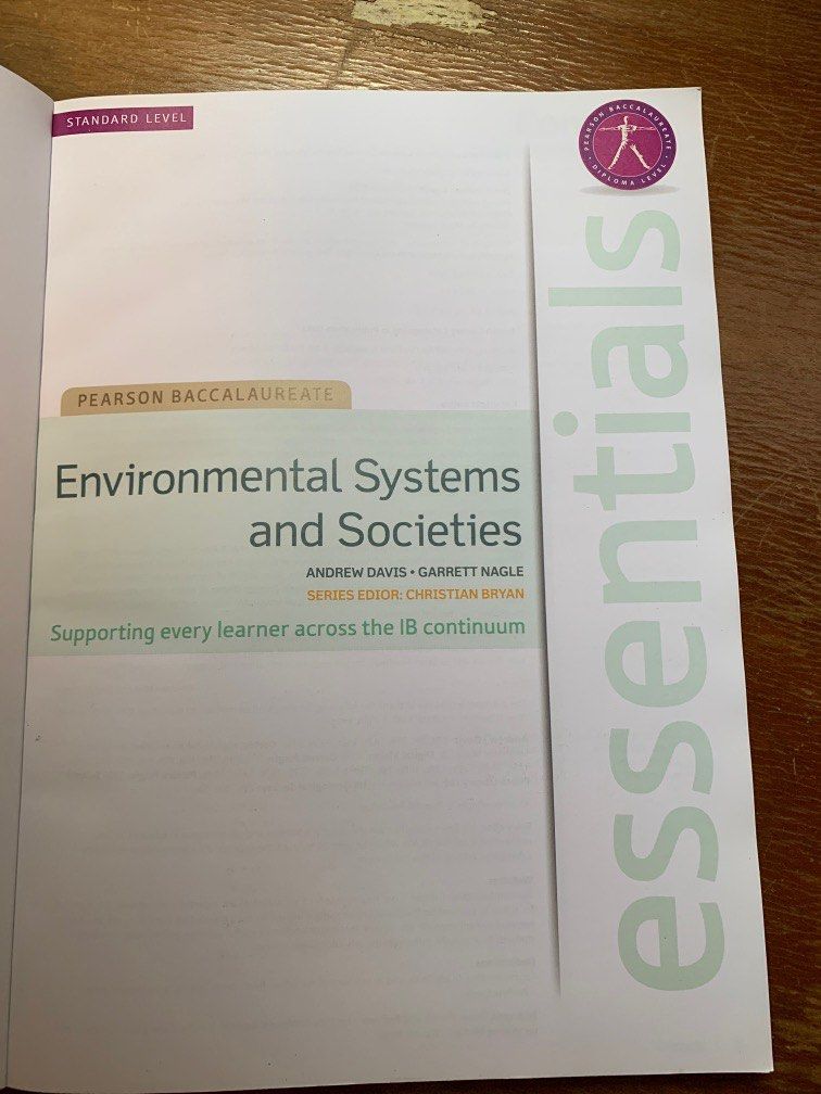 IB Environmental Systems and Societies Textbook, Hobbies & Toys, Books ...