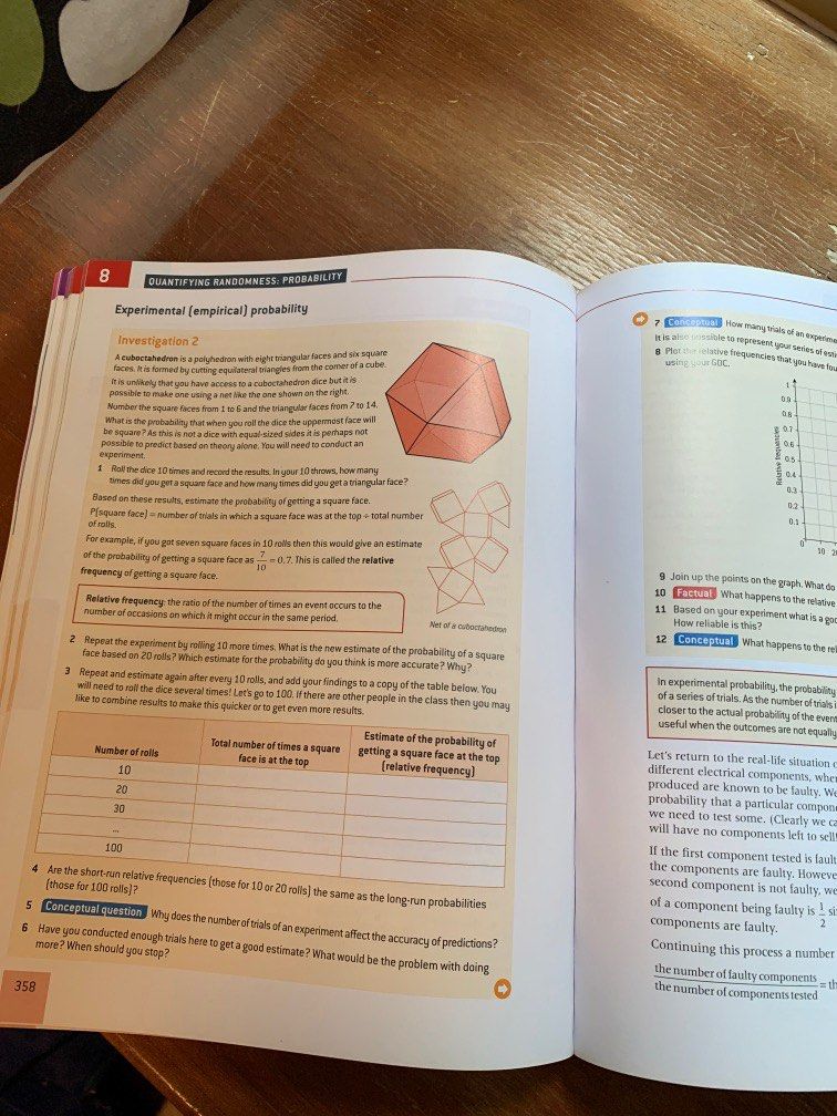 IB Mathematics standard level, analysis and approaches textbook ...