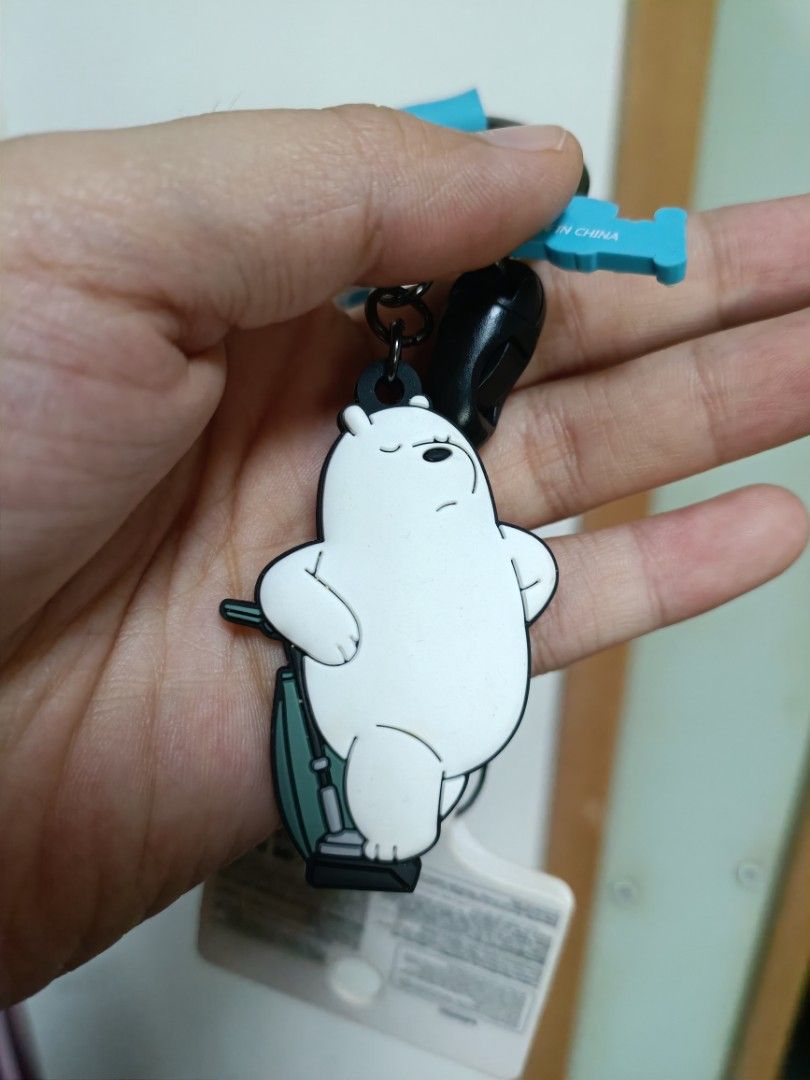 Ice Bear Keychain (We Bare Bears), Everything Else on Carousell