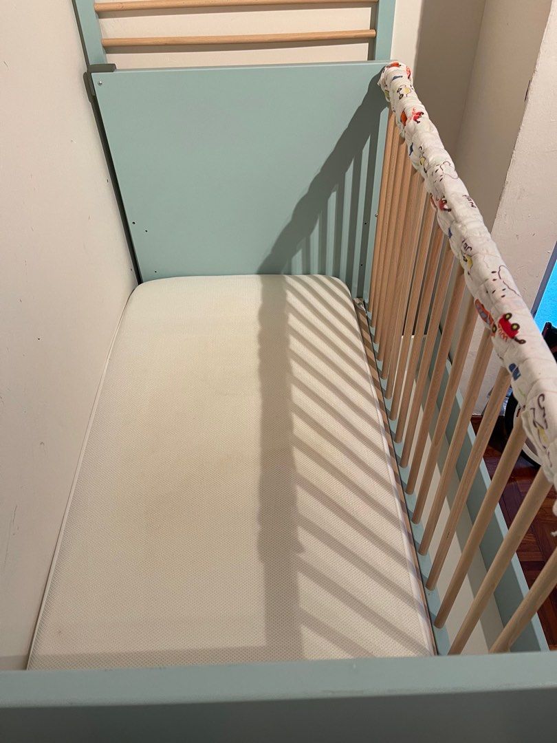 IKEA baby cod + mattress, Babies & Kids, Baby Nursery & Kids Furniture ...